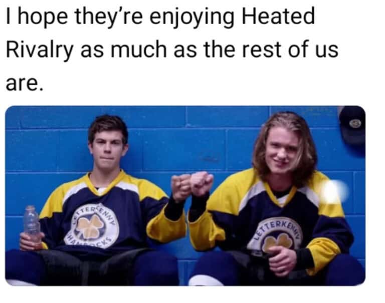 25 Funny Heated Rivalry Memes For Fans Still Mentally At The Cottage
