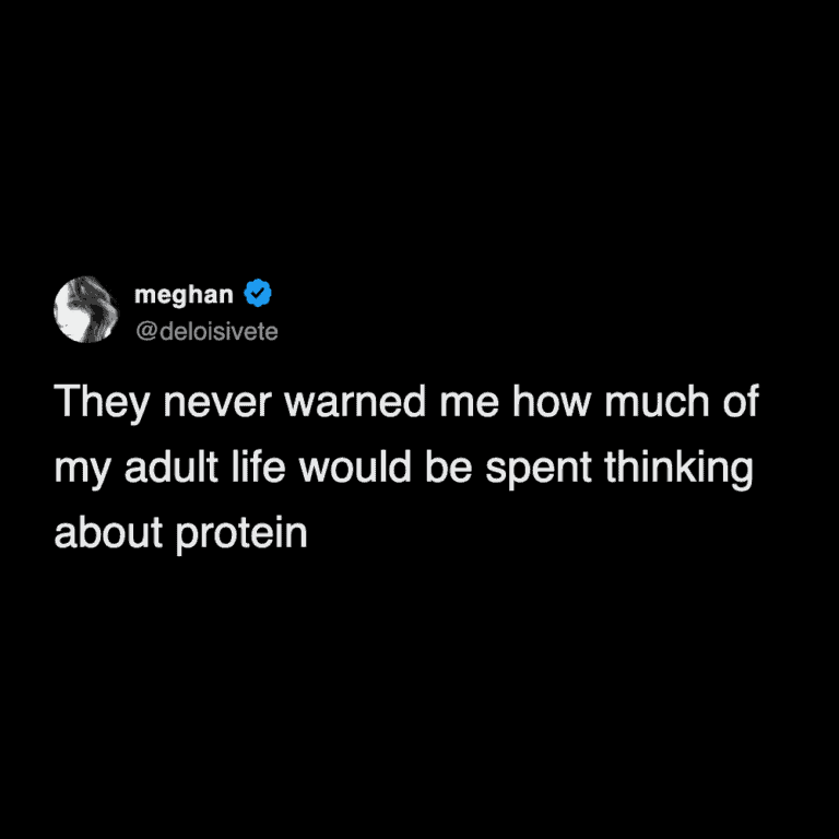 25 Funny Tweets About Protein That Hit Like Pre-Workout
