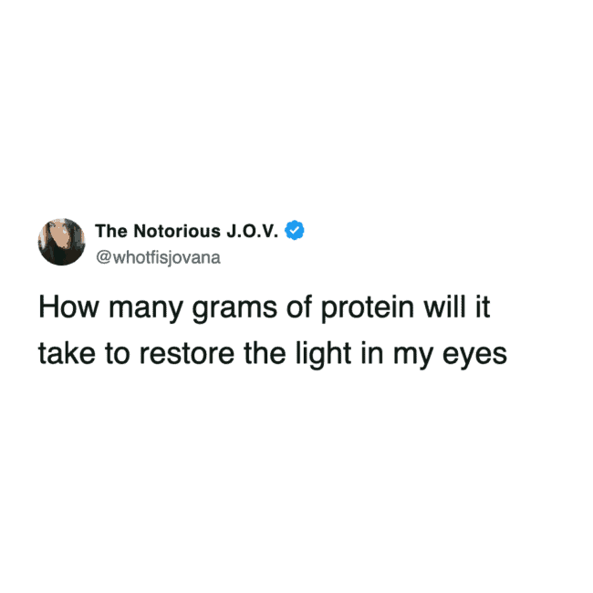 25 Funny Tweets About Protein That Hit Like Pre-Workout