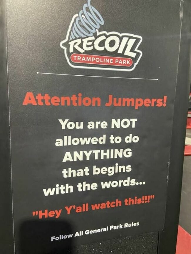 30 Funny Signs That Are Oddly Specific For A Very Good Reason