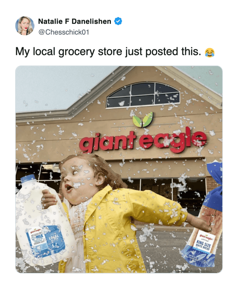 40 Funniest Tweets About This Weekend's Winter Storm For Bread And Milk ...