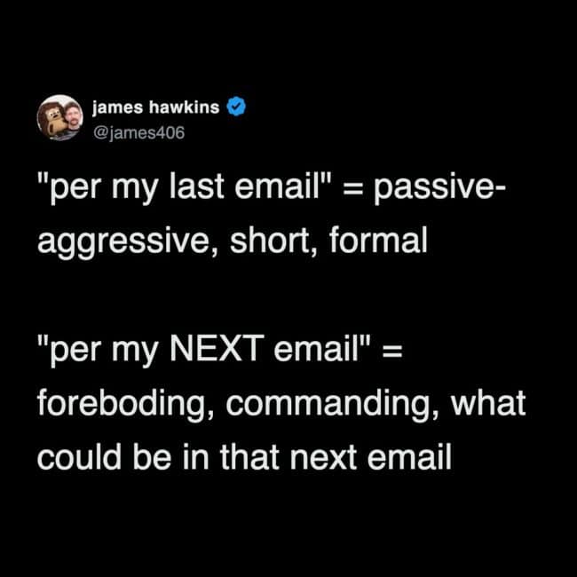 30 Funny Work Email Tweets Everyone With A Job Understands