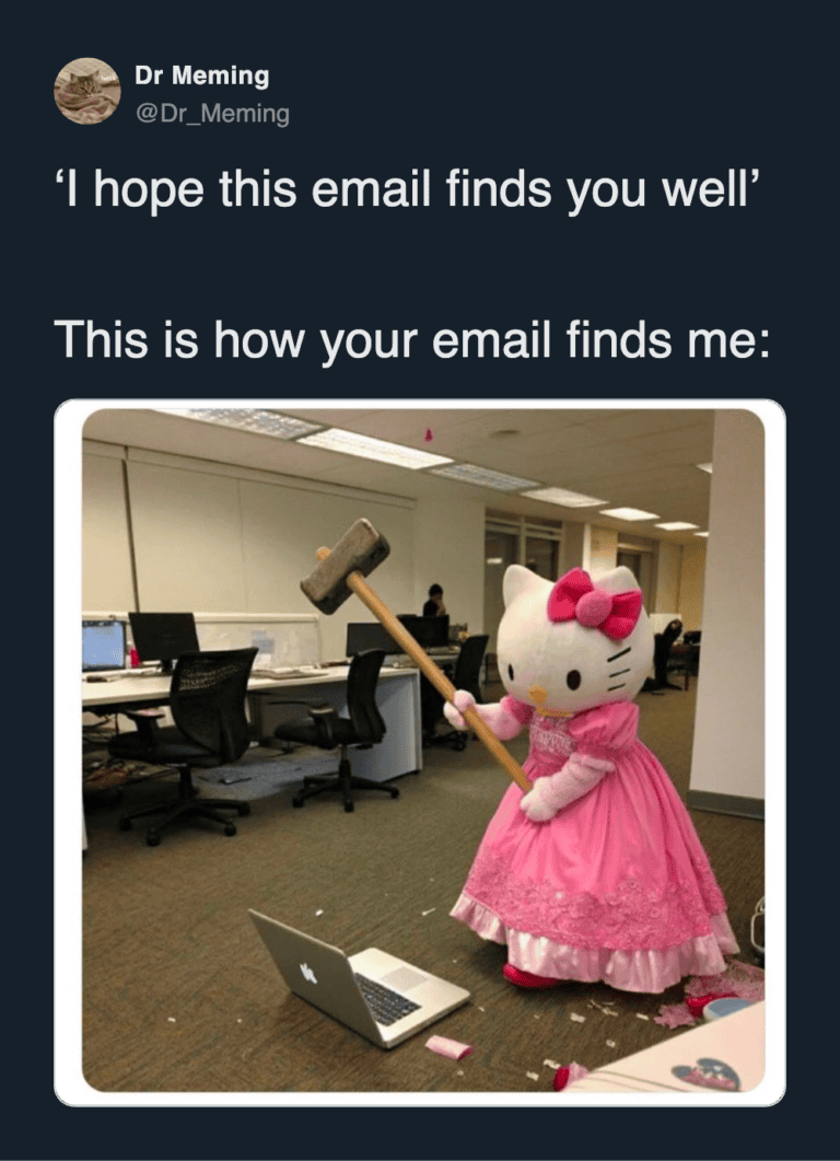 30 Funny Work Email Tweets Everyone With A Job Understands