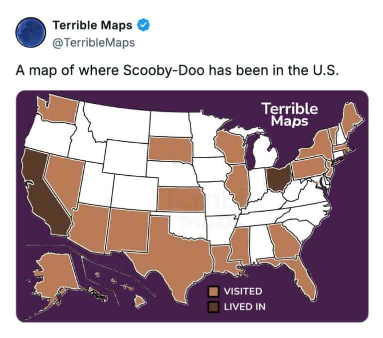 30 Hilariously Terrible Maps No One Asked For, Yet Here We Are