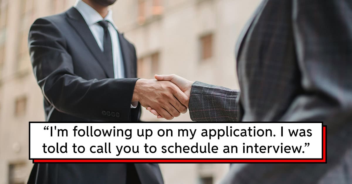 Job Seeker Beats The System By Calling Companies To "Schedule" Non ...