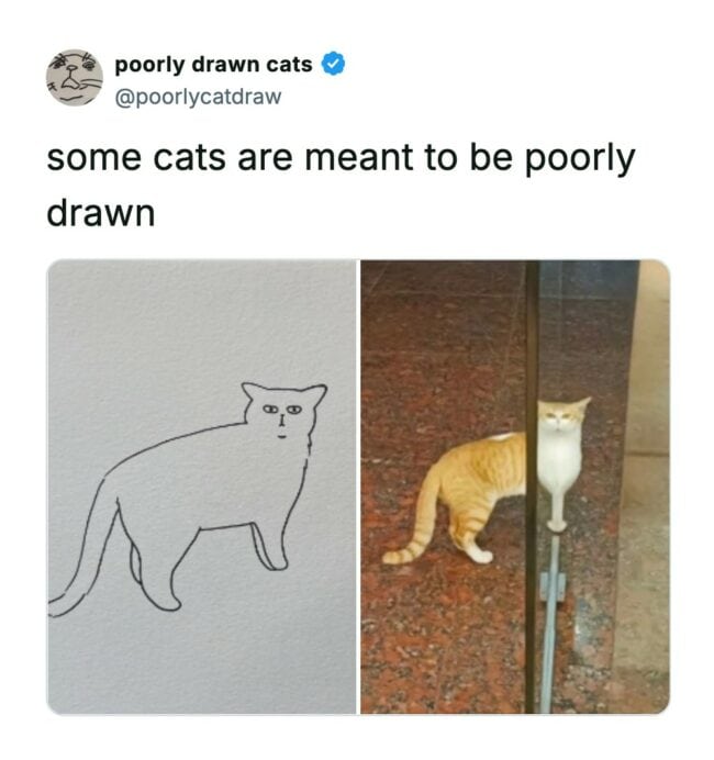 30 Hilarious "Poorly Drawn Cats" That Are Somehow Better Than The ...