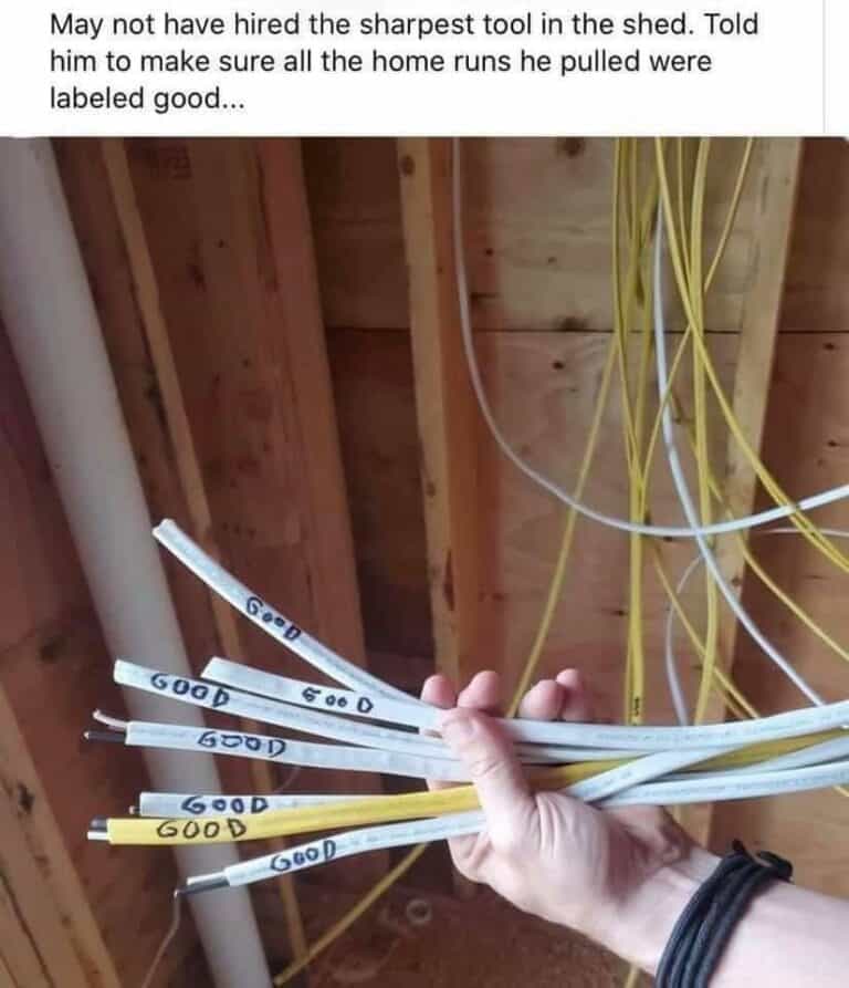 30 Ridiculous Electrician Fails That Prove Even Trade Schools Have D ...