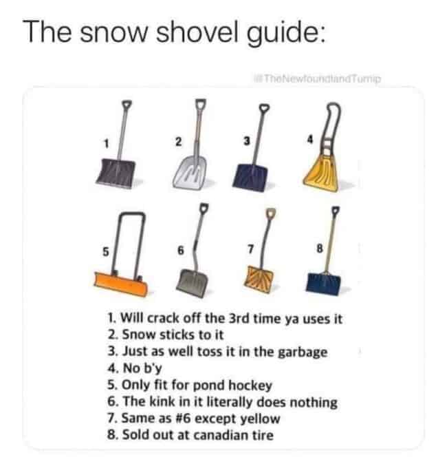 25 Funny Memes About Shoveling Snow For Everyone Who Just Finished ...