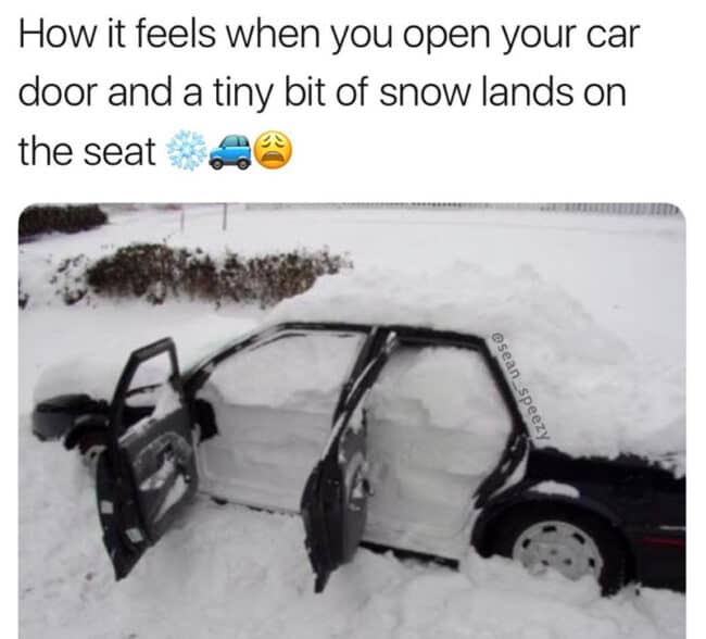 20 Memes For Anyone Commuting To Work In Winter Weather Instead Of ...