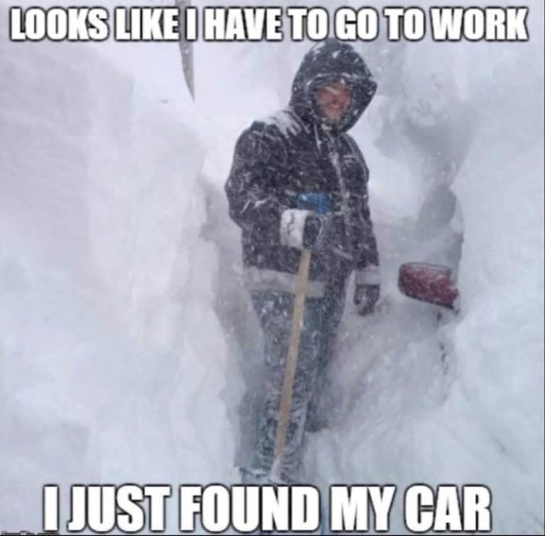 20 Memes For Anyone Commuting To Work In Winter Weather Instead Of ...