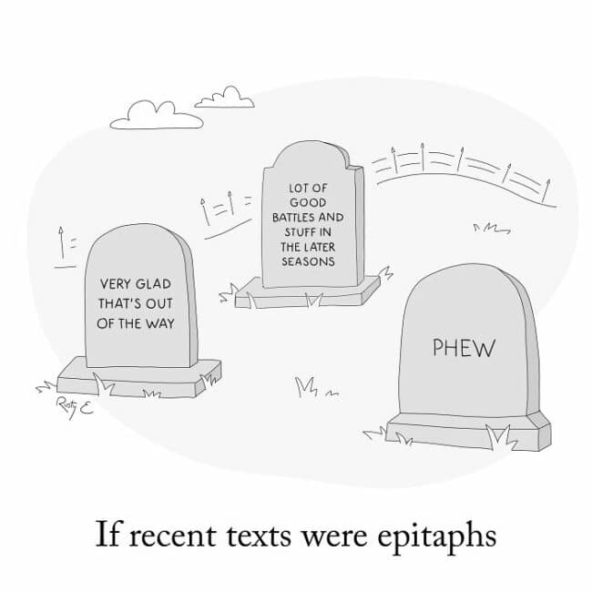 35 Absurdly Funny Single Panel Comics From Cartoonist Rusty Epstein