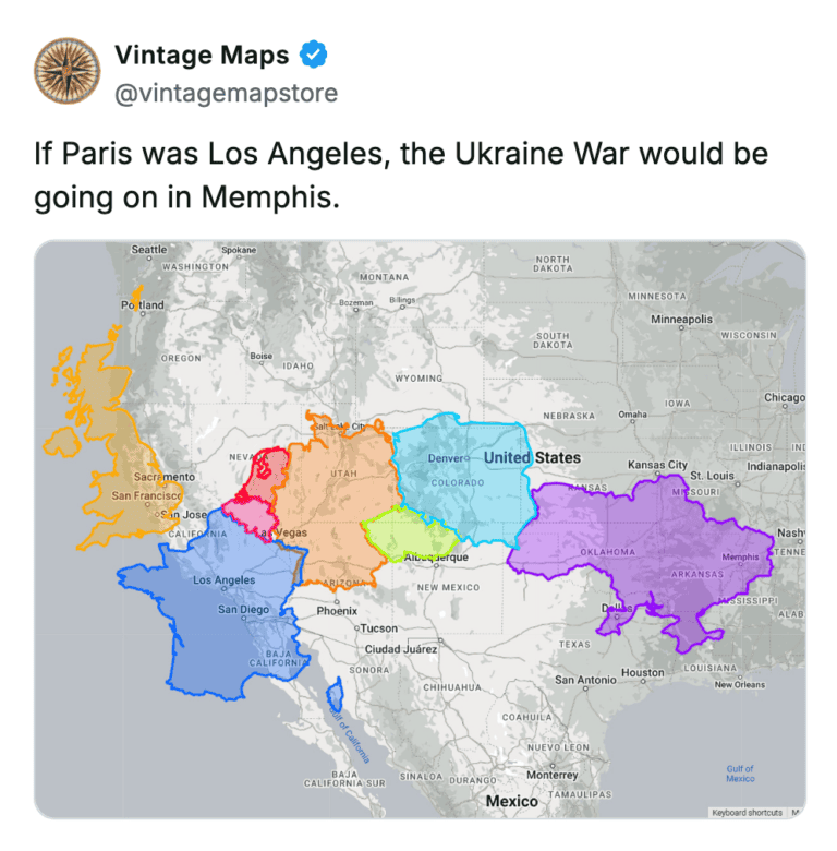 35 Cool Maps The Run The Range From Educational To Utterly Ridiculous