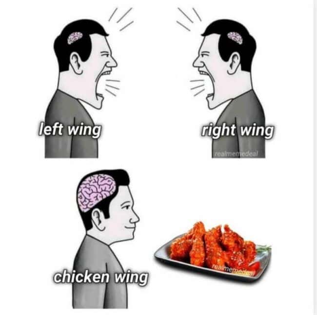 25 Chicken Wing Memes For Anyone Eating Their Weight In Wings This Weekend