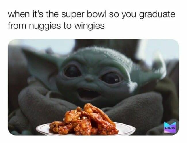 25 Chicken Wing Memes For Anyone Eating Their Weight In Wings This Weekend