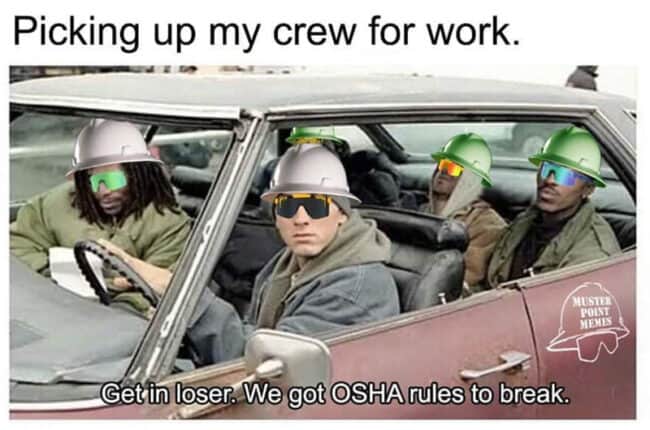 35 Funny Construction Worker Memes For People In The Trades