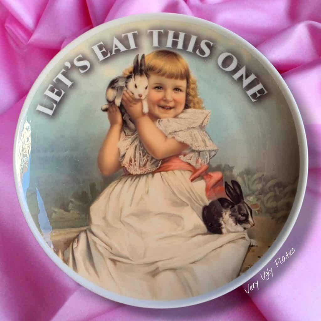 35 'Very Ugly Plates' With Delightfully Dark Humor Messages