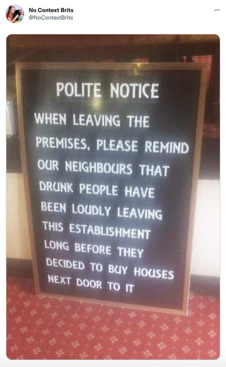 40 British Signs That Make You Realize How Important Humor Is In A ...
