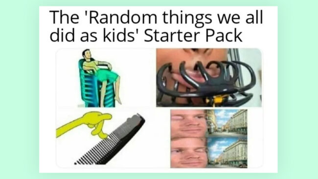 91 Funny Starter Pack Memes That Are Weirdly Specific Yet Surprisingly ...